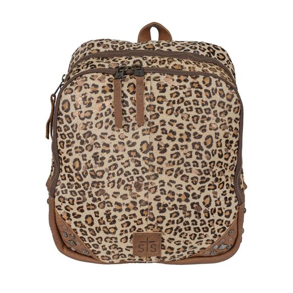 STS Ranchwear | Bags | 51 Great Plains Mini Leopard Printbrown Leather ...